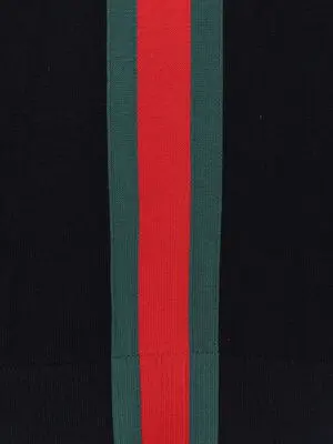Gucci Web Detail Cotton T-shirt - Multicolor