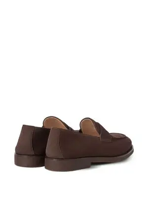 Brunello Cucinelli Suede Leather Loafers - Multicolor