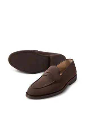 Brunello Cucinelli Suede Leather Loafers