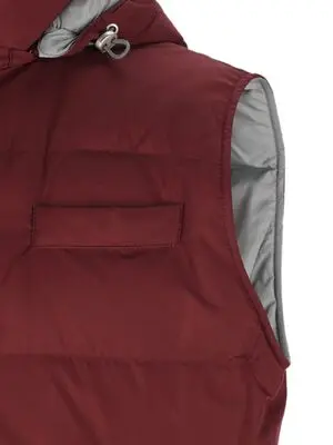 Brunello Cucinelli Hooded Down Vest