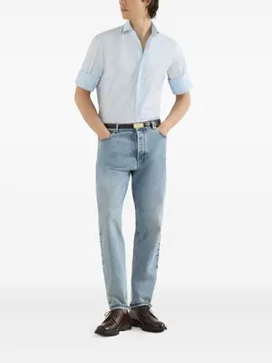 Brunello Cucinelli Denim Cotton Jeans - Multicolor