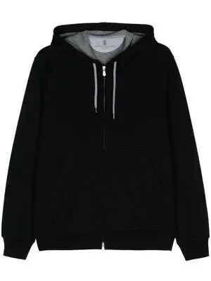 Brunello Cucinelli Cotton Blend Hoodie - Multicolor
