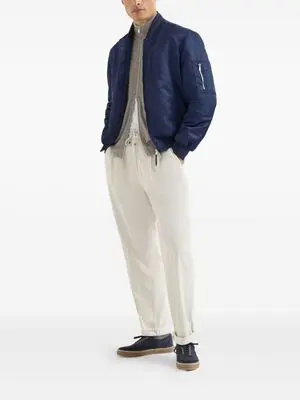 Brunello Cucinelli Cashmere Zip Cardigan - Multicolor