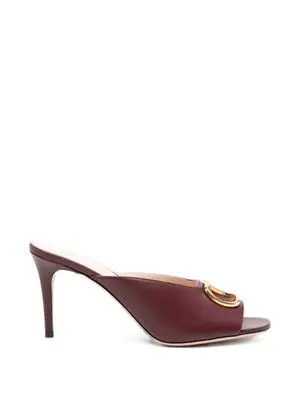 Valentino Garavani Vlogo Signature Leather Mules - Multicolor