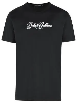 Dolce & Gabbana Cotton T-shirt - Black