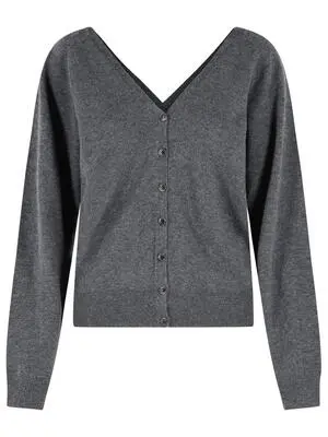 LISA YANG Jiani Cashmere Cardigan - Gray