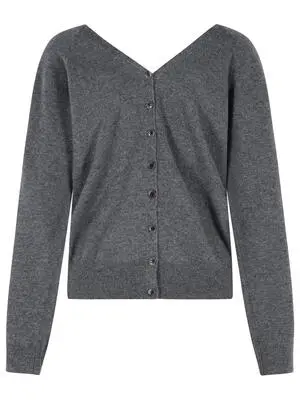 LISA YANG Jiani Cashmere Cardigan - Gray