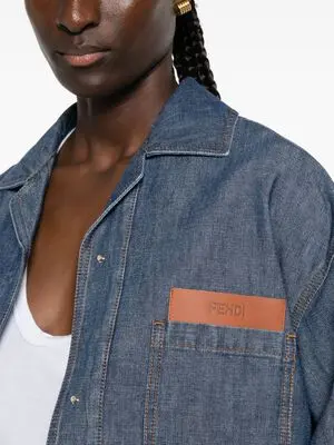 Fendi Denim Jacket - Multicolor