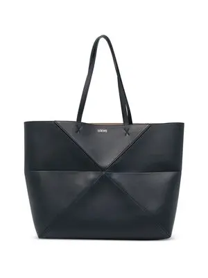 Loewe Puzzle Fold Large Leather Tote - Multicolor
