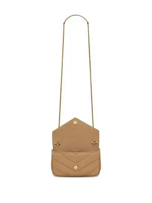 Saint Laurent Loulou Mini Leather Crossbody Bag - Multicolor