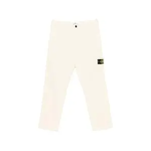 Stone Island Neutrals Trousers - Cream