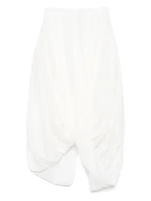 TOTEME Cotton Blend Long Skirt - Multicolor