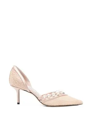 JIMMY CHOO Aurelie Glittered Pumps - Multicolor