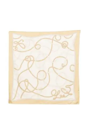 Loewe Printed Silk Foulard - Multicolor