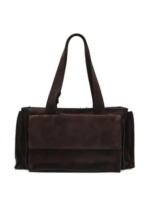 Miu Miu Utilitaire Suede Leather Tote Bag