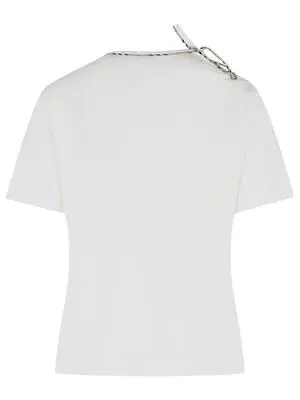 Burberry Frankie Bow Cotton T-shirt