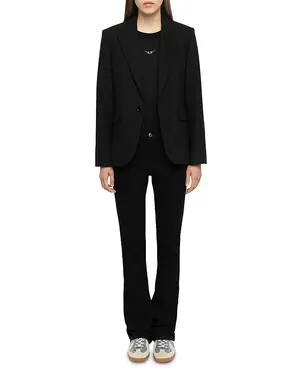 Zadig&Voltaire Vavy Strauss Rock N Roll Blazer