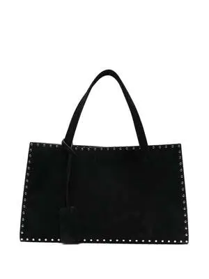 Phoebe Philo Small Studded Suede Tote - Multicolor