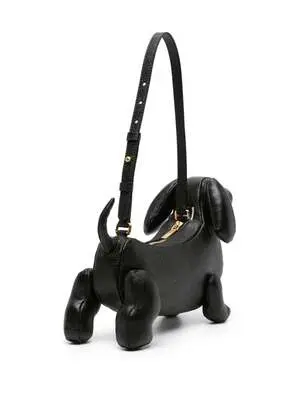 Thom Browne Beby Hector Leather Shoulder Bag