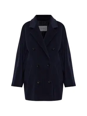 Max Mara Double Breasted Coat - Multicolor