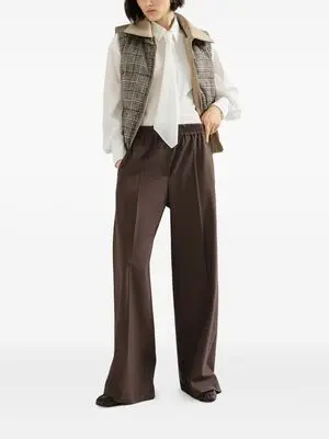 Brunello Cucinelli Elastic Waist Trousers - Multicolor