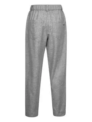 Brunello Cucinelli Tailored Wool Trousers - Multicolor