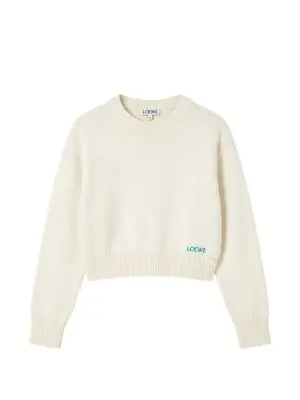 Loewe Logo Wool Pullover - Multicolor