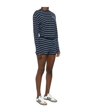 SPORTY  RICH Striped Shorts