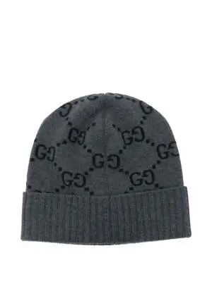 Gucci Gg Cashmere Beanie - Multicolor