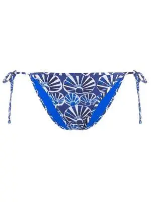 La DoubleJ Shells" Bikini Briefs With Side Lacing - Multicolor