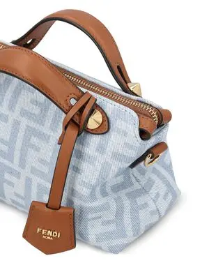 Fendi By The Way Mini Denim Handbag - Multicolor