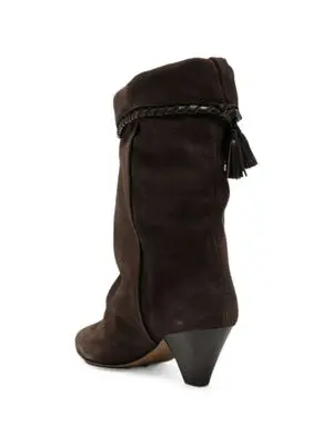 Isabel Marant Étoile Dalby Suede Leather Boots - Multicolor