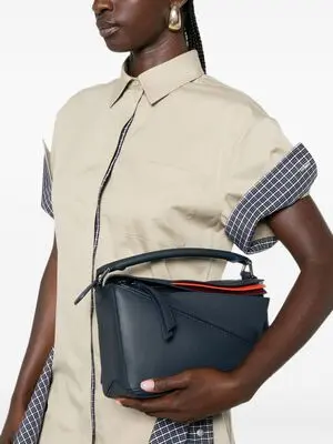 Loewe Puzzle Small Leather Handbag