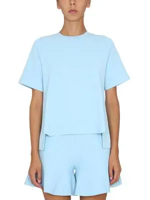 Stella McCartney Asymmetrical Hem T-shirt - Multicolor