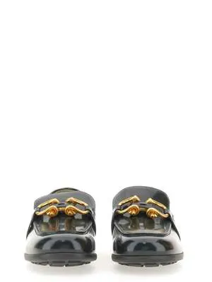 Bottega Veneta Moccasin Monsieur Loafers With Gold Tone Hardware