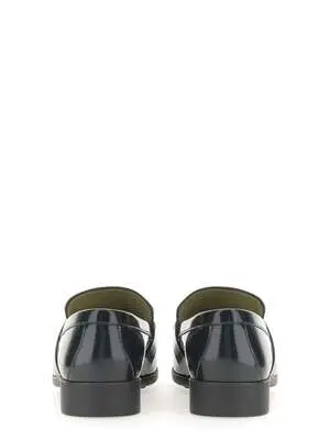 Bottega Veneta Moccasin Monsieur Loafers With Gold Tone Hardware