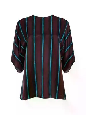 ROKSANDA Nadra Striped Top