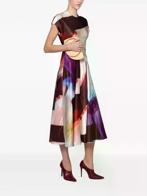 ROKSANDA Adriana Printed Silk Midi Dress