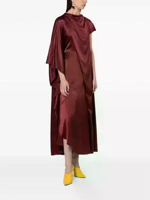 ROKSANDA Hiba Draped Asymmetric Dress