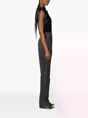 ROKSANDA Rina Herringbone Tailored Trousers