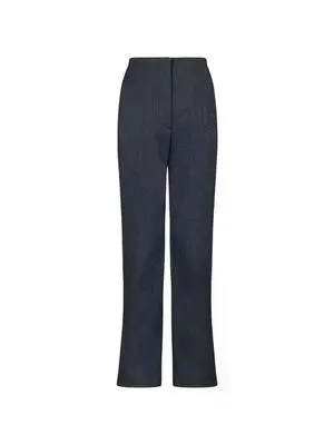 ROKSANDA Rina Herringbone Tailored Trousers