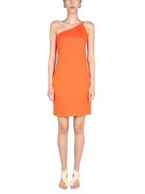 Dsquared2 One-shoulder Dress - Orange