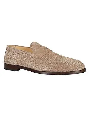 Brunello Cucinelli Suede Leather Loafers