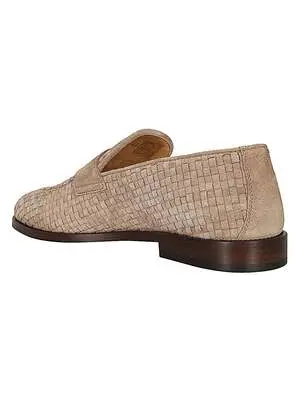 Brunello Cucinelli Suede Leather Loafers