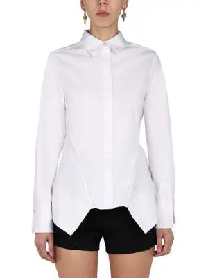 Givenchy Pointed Collar Shirt - White
