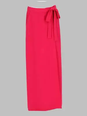 P.a.r.o.s.h Tie Detailed Skirt - Multicolor