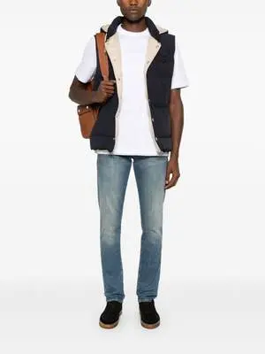 Brunello Cucinelli Logo Cotton T-shirt
