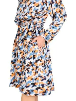 Kenzo Blurred Flowers Dress