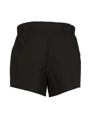 GANNI Shorts With Ruffled Elastic