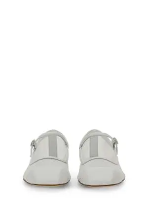 AeydĒ Dancer Uma Ballet Flats - White